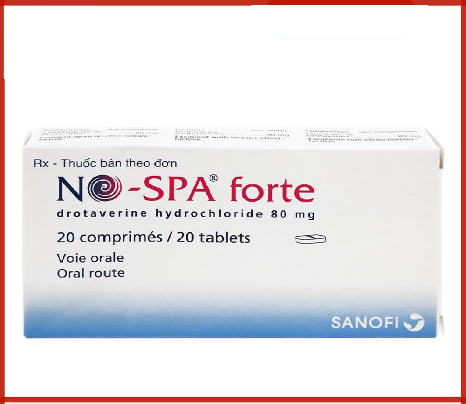 No - Spa Forte 80mg H20 viên Sanofi